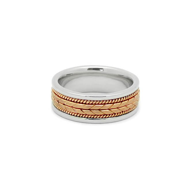 Woven Wedding Band » JY Jewellery, serving Oakville, Burlington ...